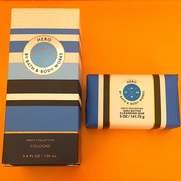 Bath & Body Works | Other | Bbw Hero Cologne Fragrance Soap Lot Of 2 ...